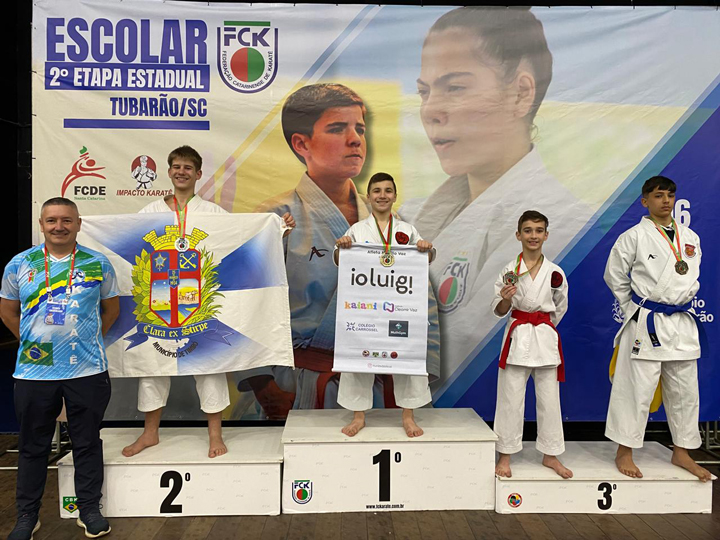 Timbó conquista medalhas no Estadual Escolar de Karatê - Jornal do ...